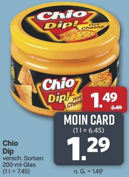 Chio dip Angebot – aktuelle Angebote und bester Preis