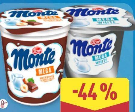 Zott Mega Monte Angebot bei Aldi Nord