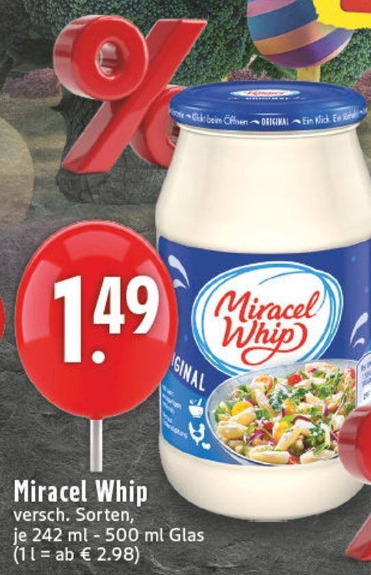 Schne Miracel Whip Angebot Ebenbild