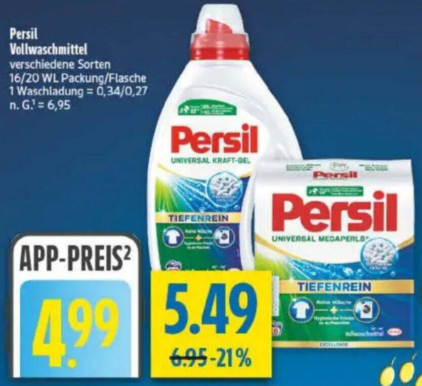 Persil Angebot – aktuelle Angebote und bester Preis