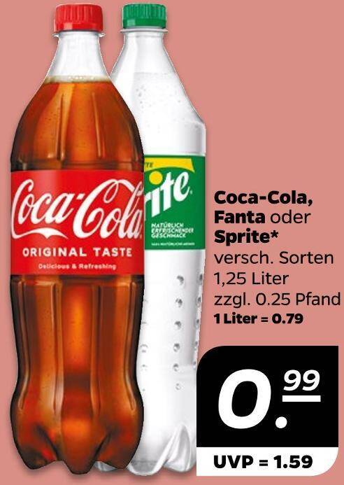 Coca-cola coca-cola, fanta oder sprite Angebot bei NETTO