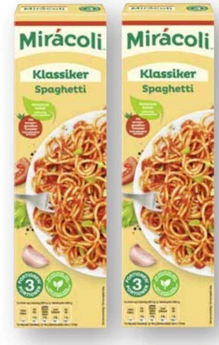 Mirácoli Spaghetti Klassiker Angebot bei Scheck-in-Center