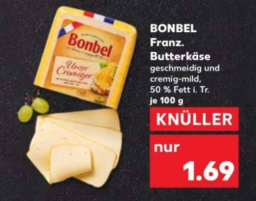 BONBEL Franz. Butterkäse Angebot bei Kaufland