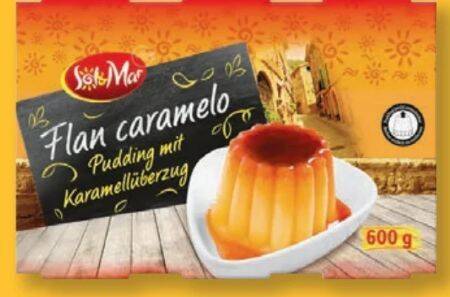 Sol & Mar Pudding mit Karamellüberzug Angebot bei Lidl