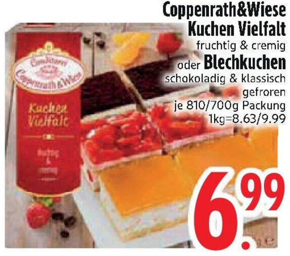 Coppenrath&Wiese Kuchen Vielfalt oder Blechkuchen 810-700 g Angebot bei ...