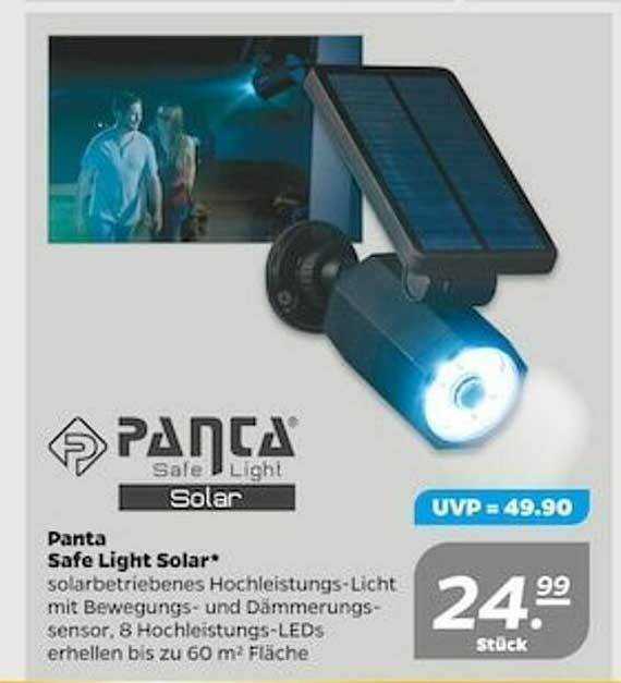 Panca Safe Light Solar Angebot bei NETTO