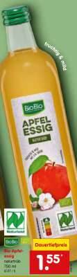 Bio- Apfel-Essig Angebot bei Netto Marken-Discount