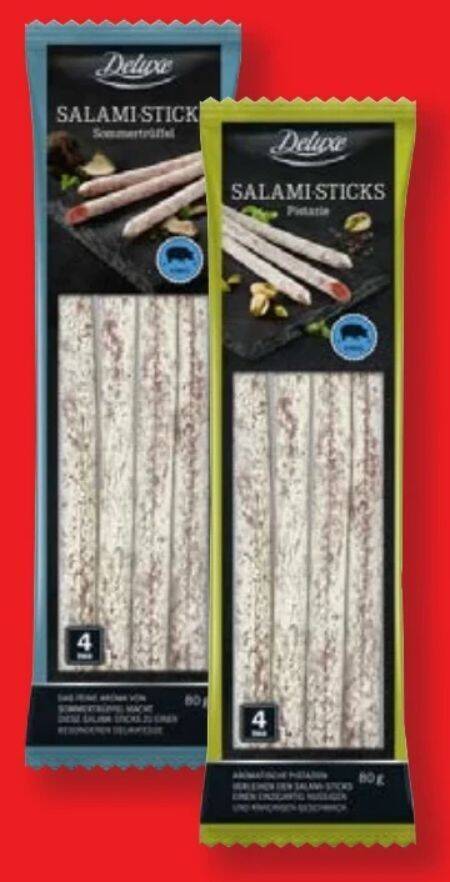 Deluxe Salami­-Sticks Angebot bei Lidl