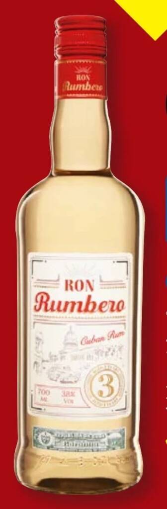 Ron Rumbero Kubanischer Rum 3 Jahre Angebot bei Lidl