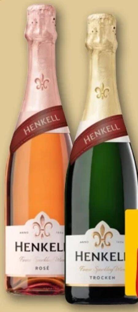 Henkell Sekt Rose Angebot bei REWE Center