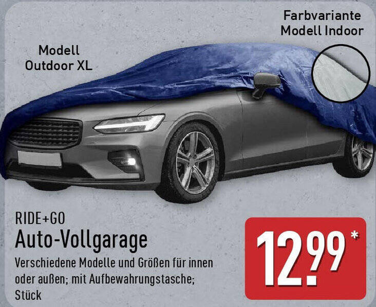 RIDE+GO Auto-Vollgarage Angebot bei Aldi Nord