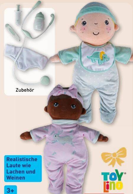 Toylino Interaktive Puppe Angebot bei Aldi Nord