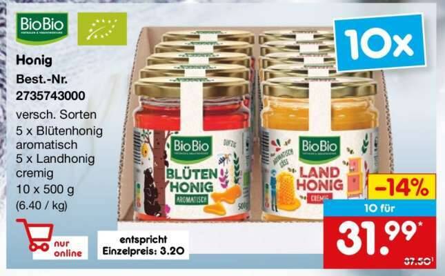 Honig Angebot bei Netto Marken-Discount