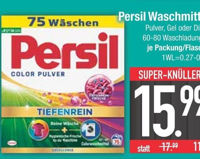 Stilvolle Persil Pulver Angebot Ebenbild