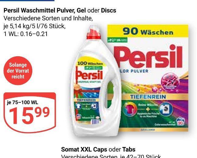 Stilvolle Persil Pulver Angebot Ebenbild