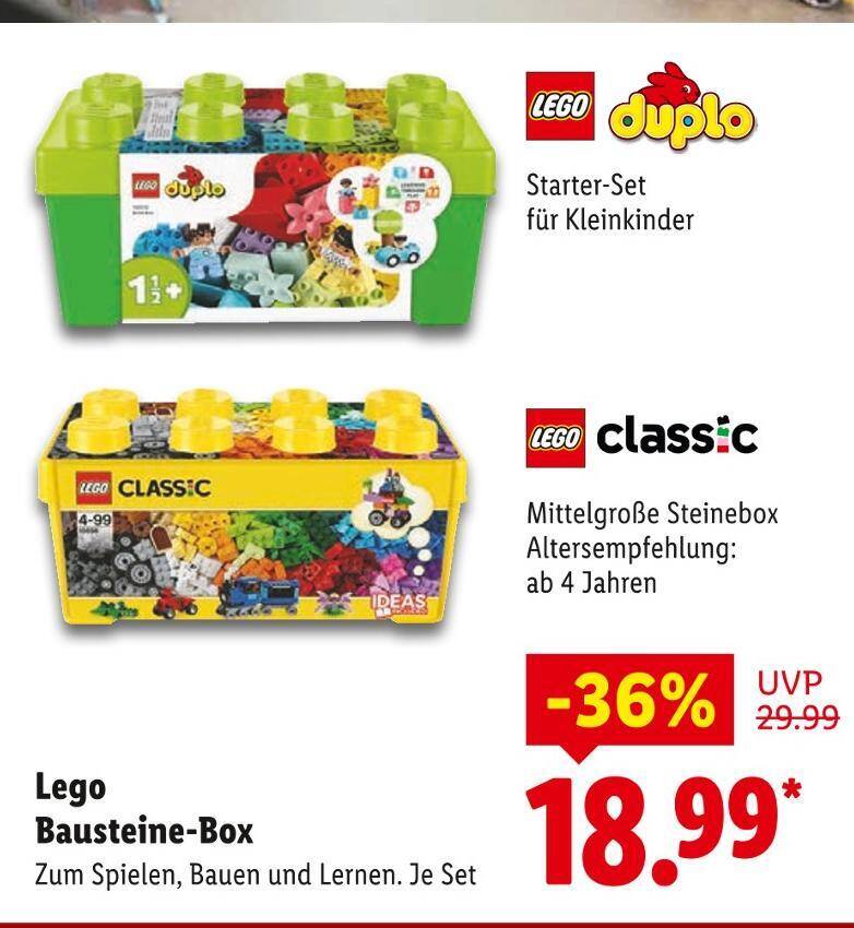Lego duplo starter-set Angebot bei Lidl