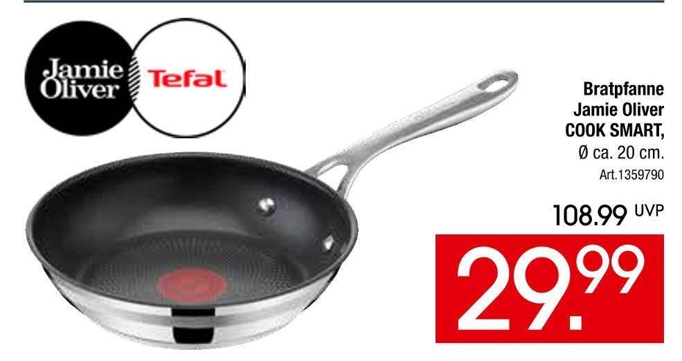 Jamie oliver tefal bratpfanne jamie oliver cook smart Angebot bei ...