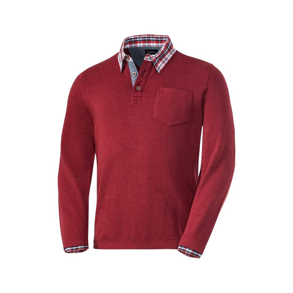 Henson&Henson Herren Pullover mit Hemdkragen Angebot bei Netto Marken ...