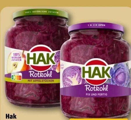 Hak Rotkohl Angebot