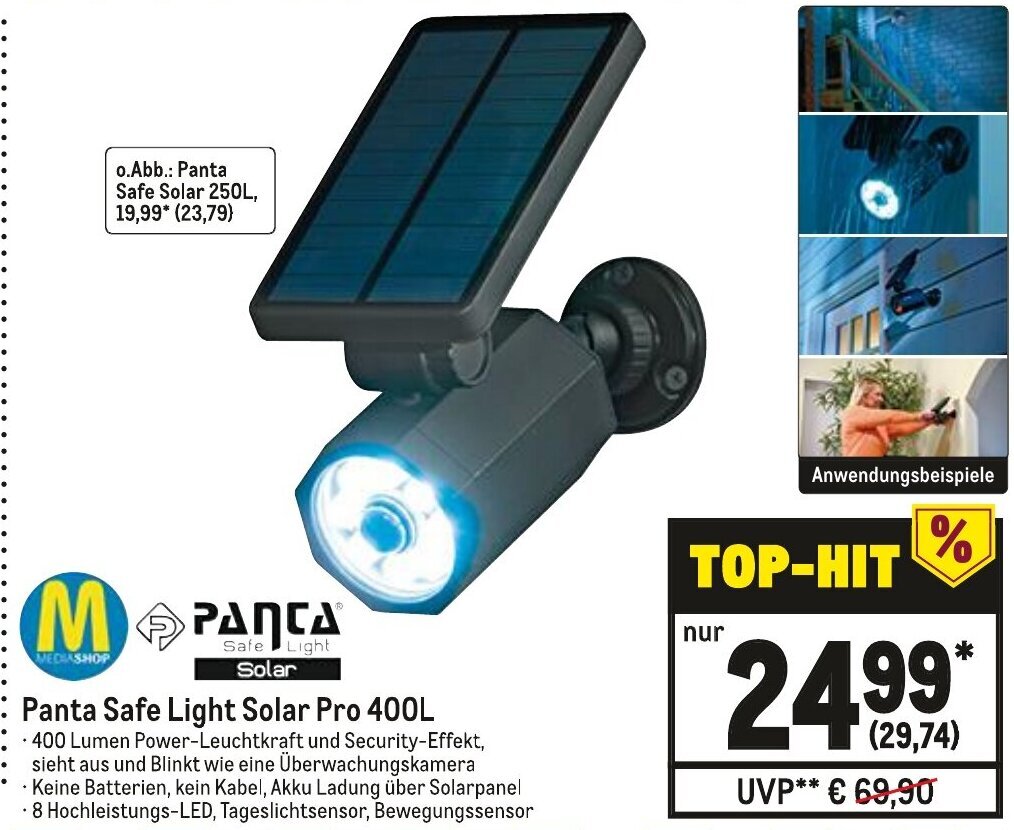 Panta Safe Light Solar Erfahrungen