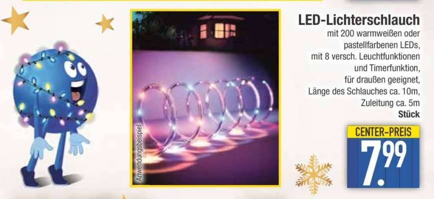 LED-Lichterschlauch Angebot bei Edeka