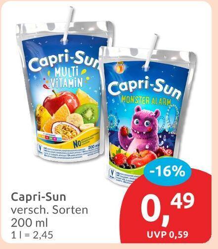 Capri-sun multi vitamin Angebot bei Budni
