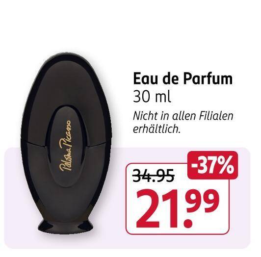 Palasha picasso eau de parfum Angebot bei Rossmann