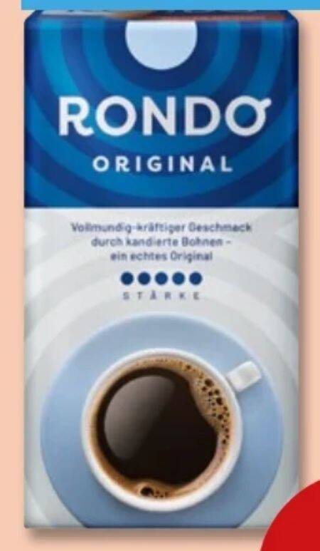 Röstfein Rondo Original Kaffee Angebot bei PENNY