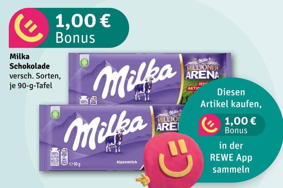 Elegantes Milka Angebot Diese Woche Ebenbild