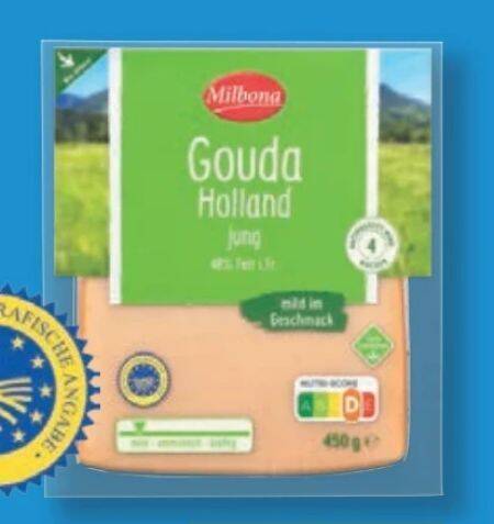 Milbona Gouda Holland Jung Angebot bei Lidl