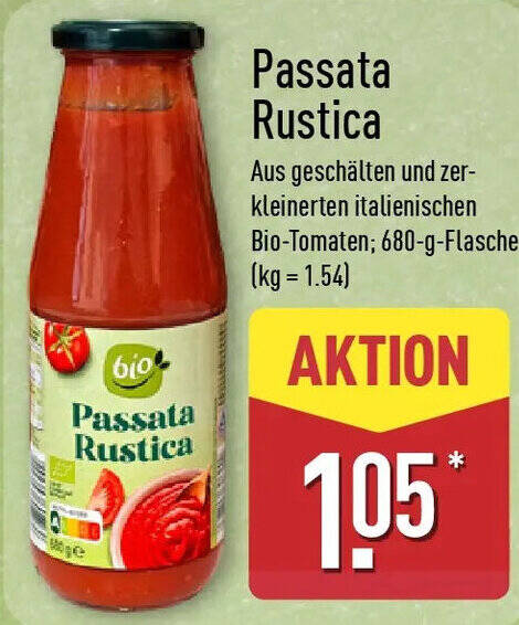 Passata Rustica 680 g Angebot bei Aldi Nord
