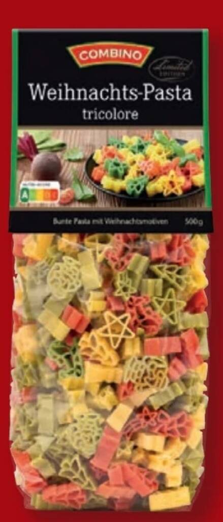 Combino Weihnachts-Pasta Angebot bei Lidl