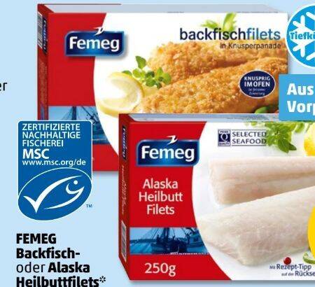Femeg Backfischfilets Angebot bei PENNY