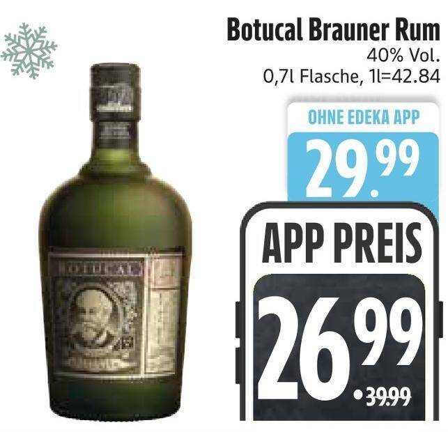 Botucal brauner rum Angebot bei Edeka
