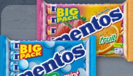 Mentos Kaudragees Angebot bei Aldi Nord
