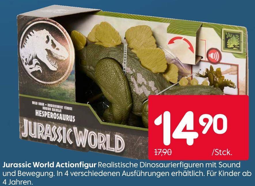 Jurassic world actionfigur Angebot bei Rusta