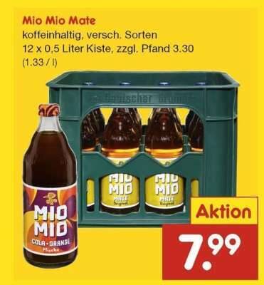 Mio Mio Mate Angebot bei Netto Marken-Discount