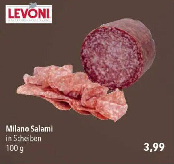 Levoni Milano Salami 100 g Angebot bei CITTI Markt