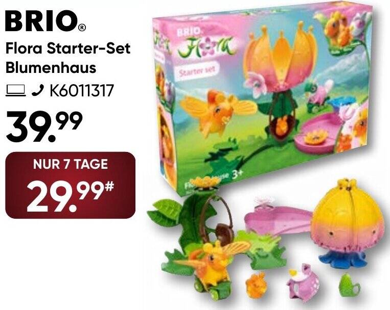 BRIOⓇ Flora Starter-Set Blumenhaus Angebot bei Galeria