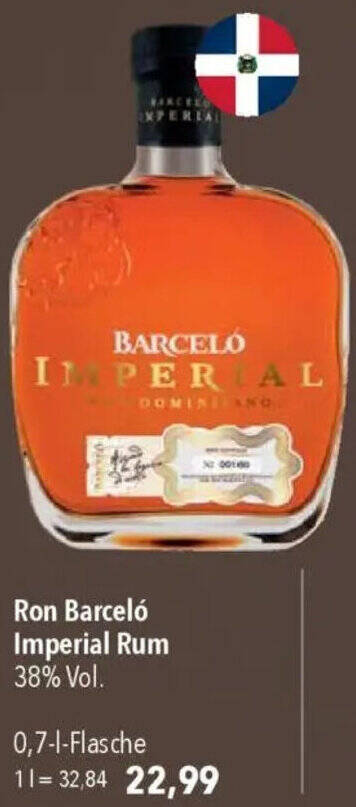 Ron Barceló Imperial Rum 700 ml Angebot bei CITTI Markt