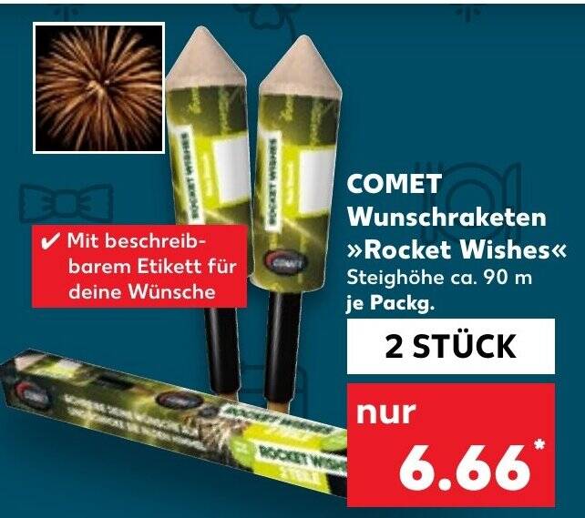 COMET Wunschraketen >>Rocket Wishes