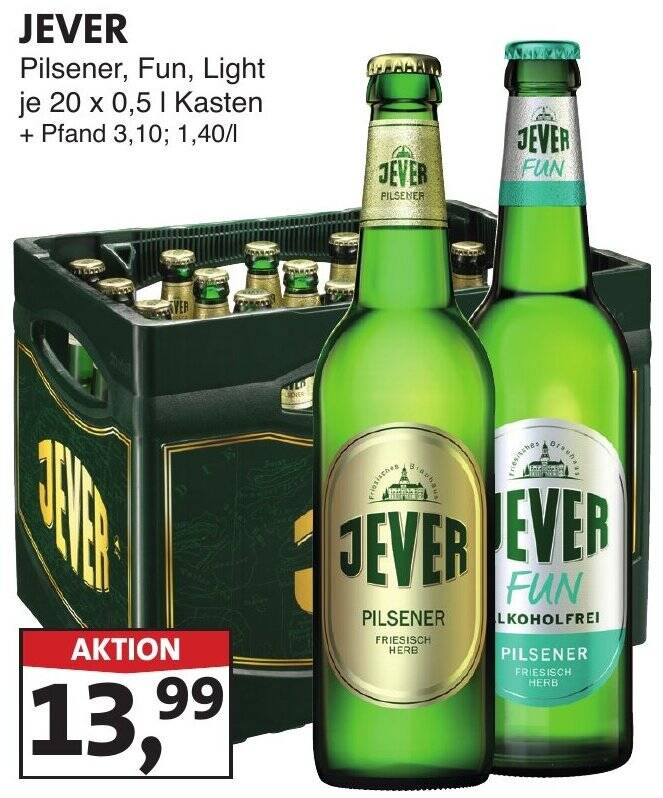 Jever Light Angebot