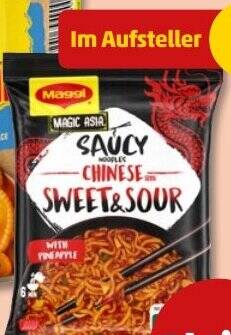MAGGI Saucy Noodles 128 g Angebot bei PENNY