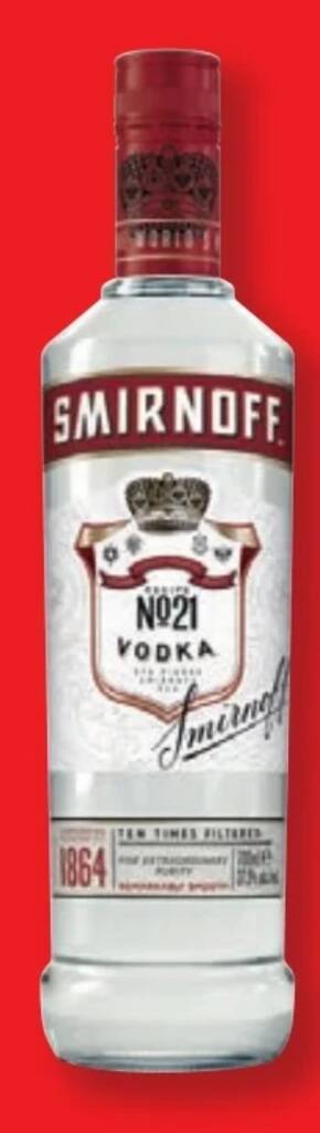 Smirnoff Vodka No. 21 0.7 l Angebot bei Lidl