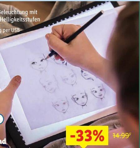 Crelando LED Light Pad 1 stk Angebot bei Lidl