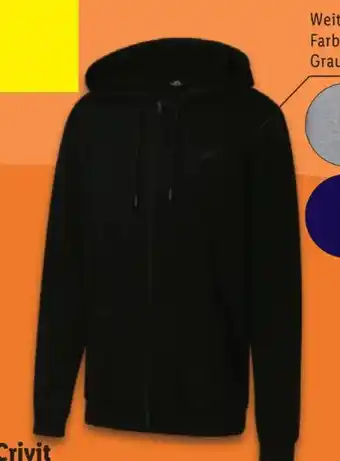 Crivit Damen-Sweatjacke 1 stk Angebot bei Lidl