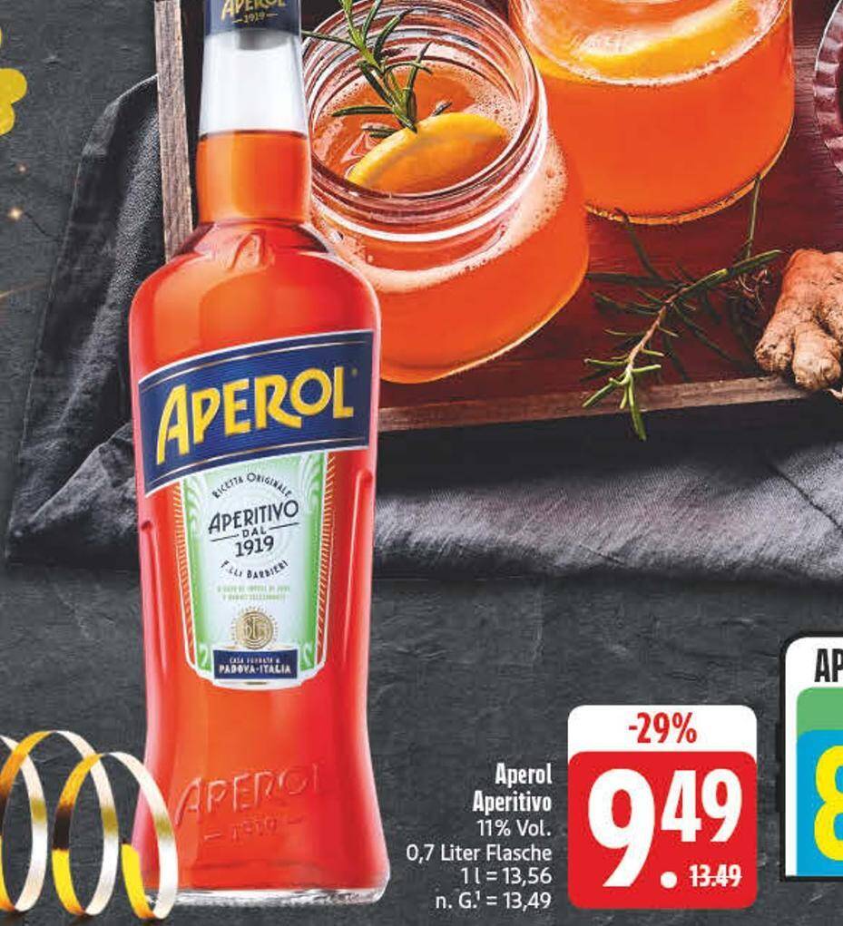 Aperol Angebot 7 99