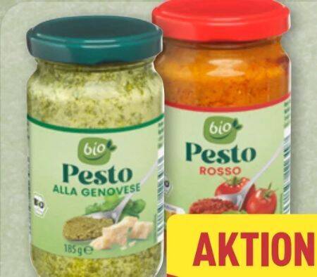 Bio Smiley Pesto 0.185 kg Angebot bei Aldi Nord