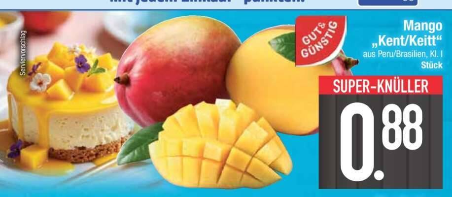 Mango „Kent/Keitt“ Angebot bei Edeka