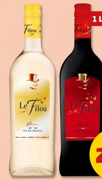 Le Sweet Filou Vin de France Rouge 1 l Angebot bei PENNY